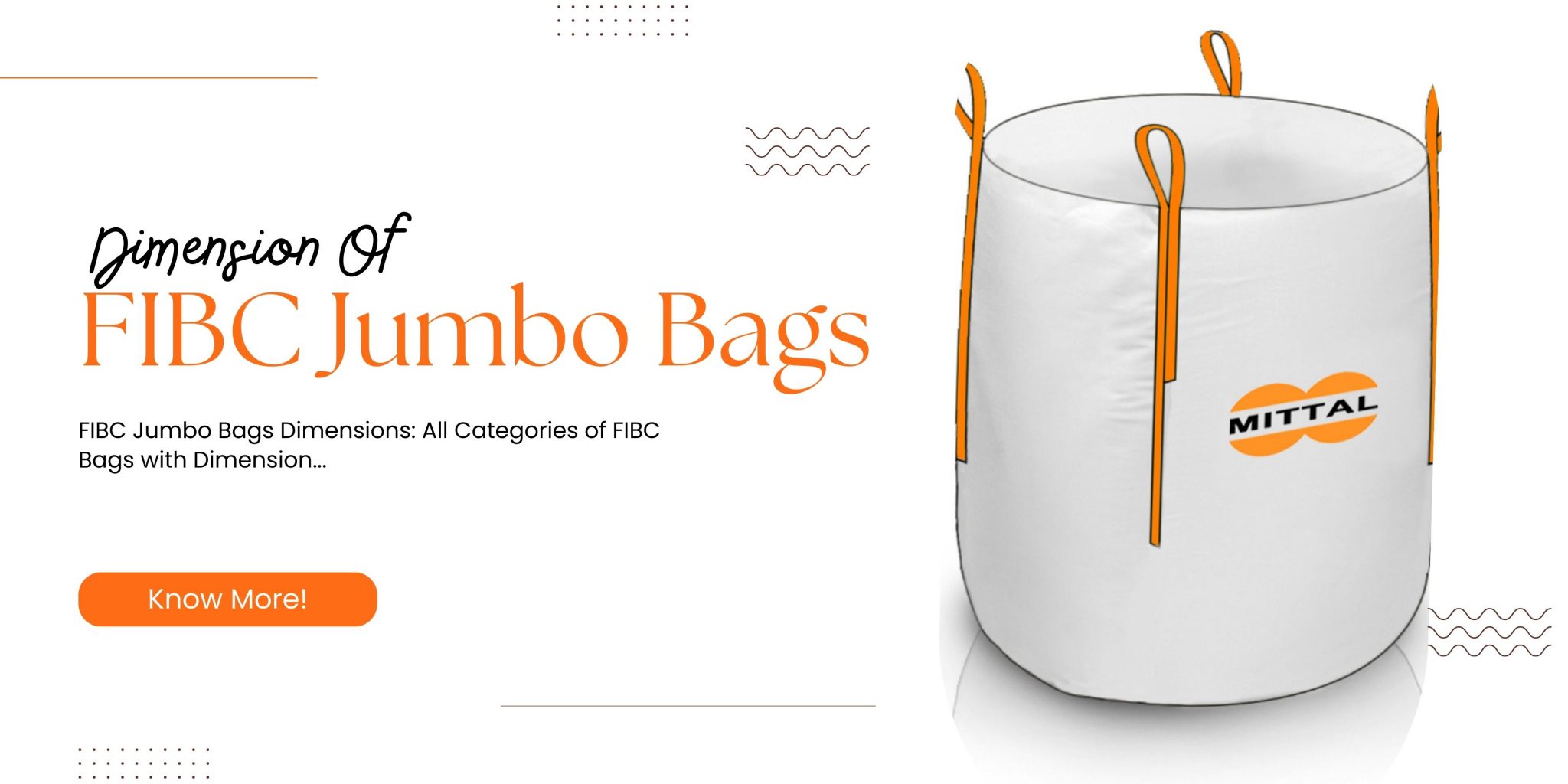 FIBC Jumbo Bags Dimensions: Type of FIBC Bags with Dimension